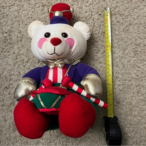Avon | Toys | Vintage 994 Avon Christmas Stuffed Animal Plush Bear ...